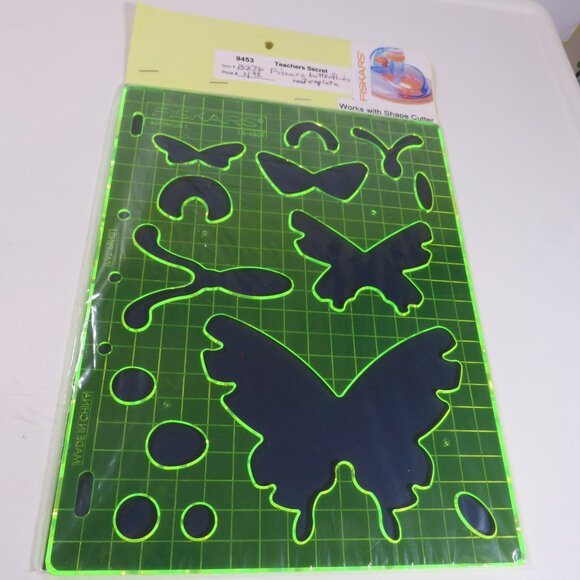 Fiskars | Office | Fiskars Shape Template Thick Acrylic Stencil ...
